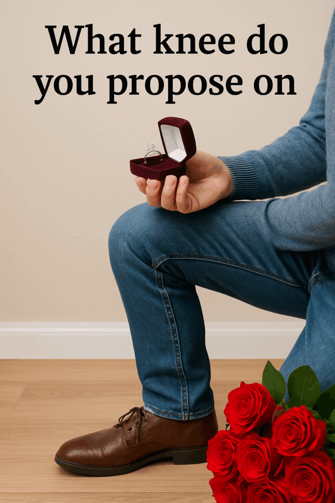 What Knee Do You Propose On: A Clear Guide for Your Special Moment ...